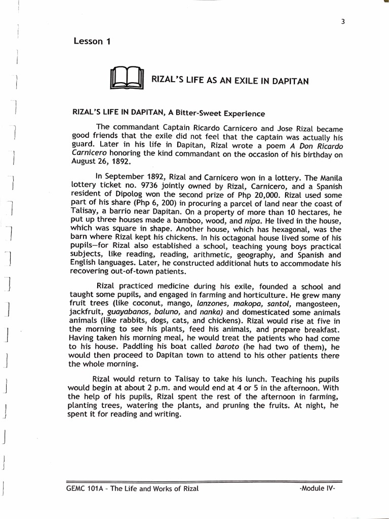 Gecc 101 Module 4 Lesson 1 | PDF