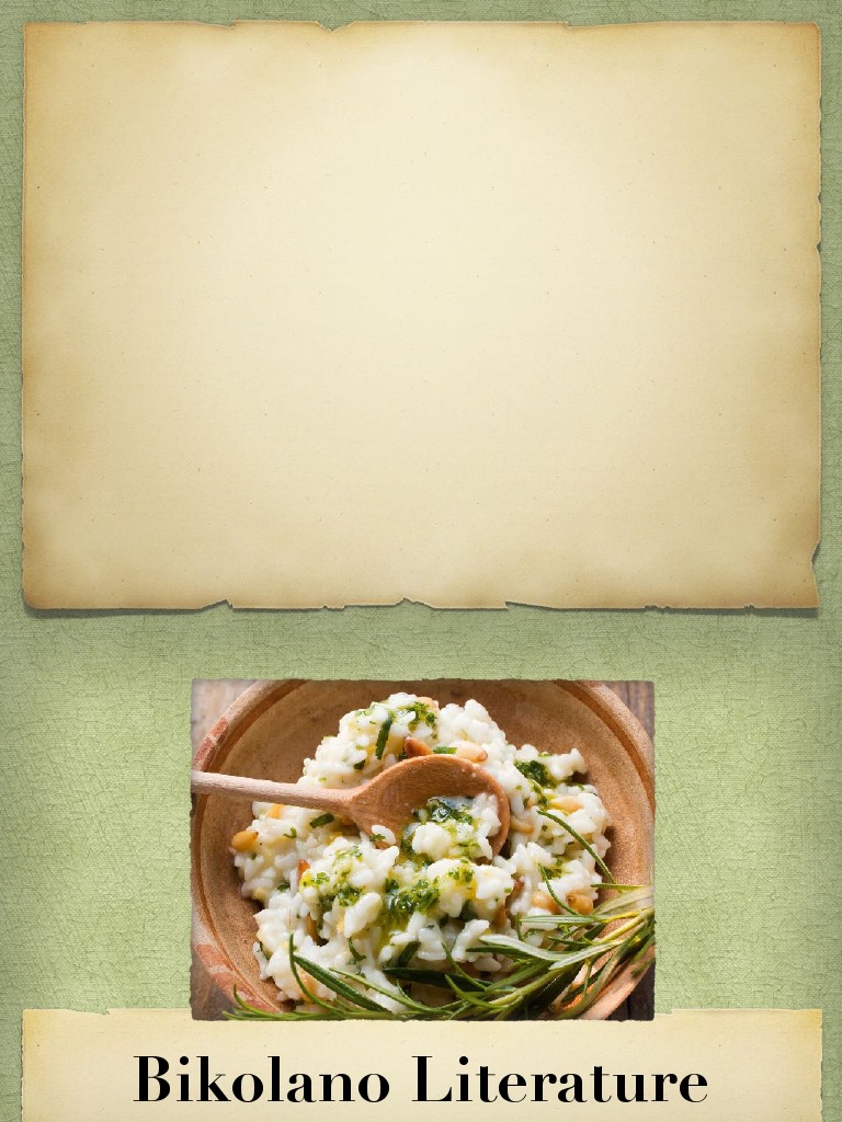 Bicolano Literature | PDF