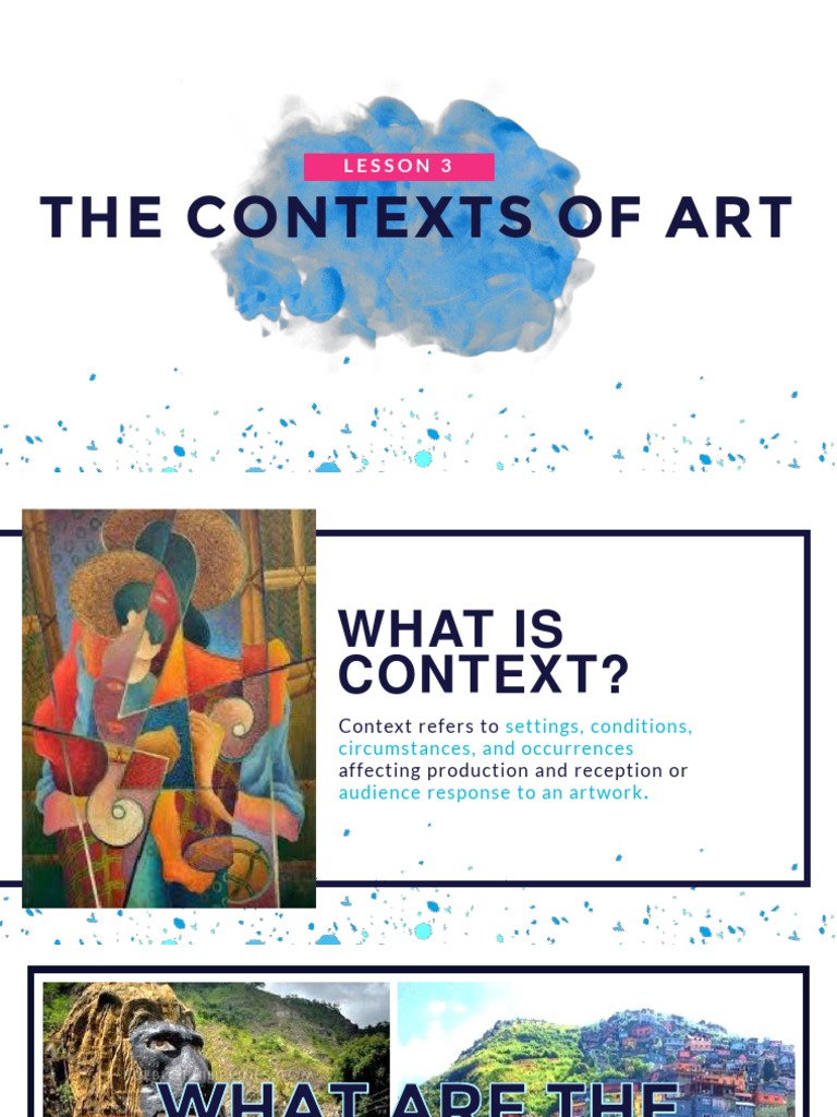 Context of Art | PDF | Paintings | Science