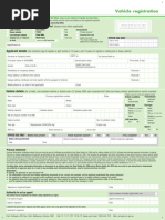 Vehicle Registration Form | PDF | Truck | Vehicles