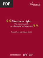 Guide To The Harvard Style of Referencing: Anglia Ruskin University ...