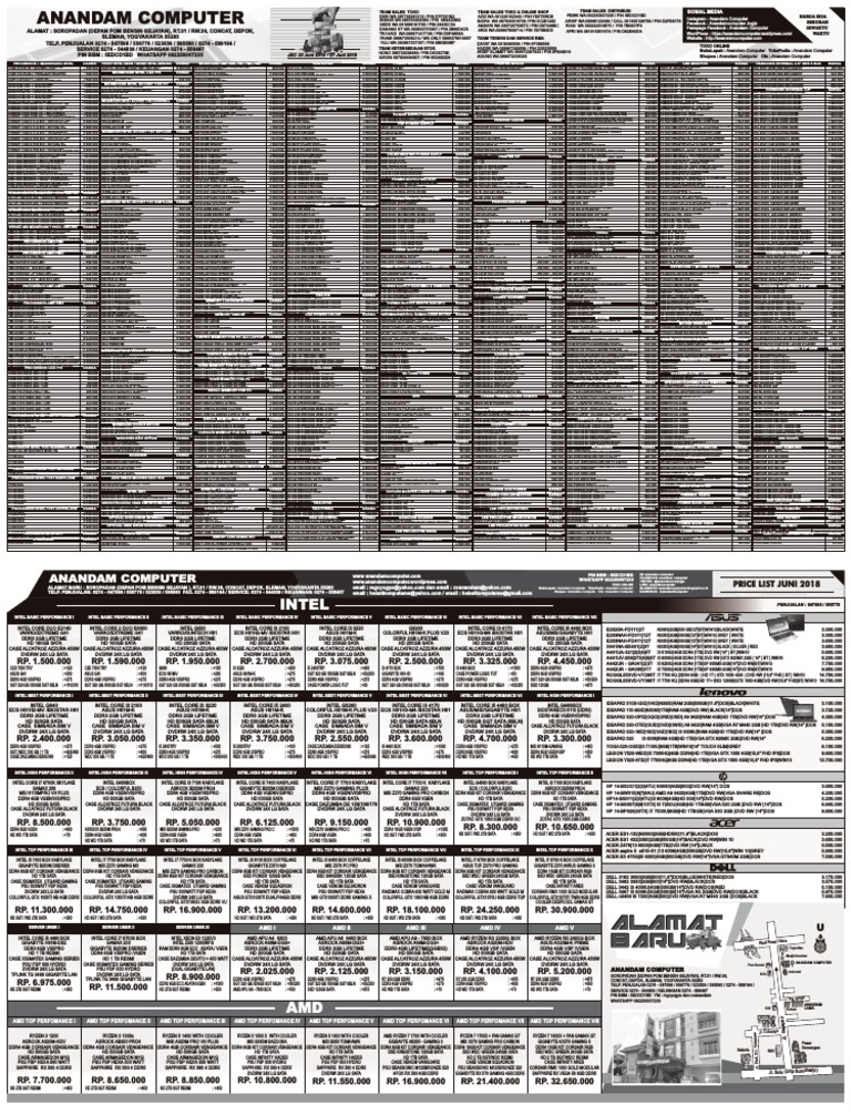 Anandam Computer Price List | PDF | Advanced Micro Devices | Computer ...