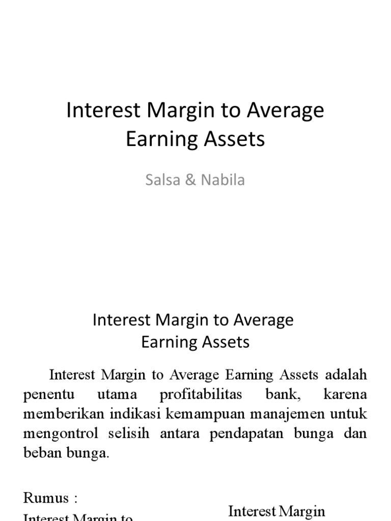 Interest Margin To Average Earning Assets | PDF