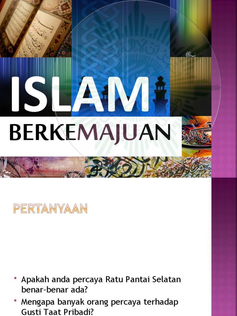 Islam Berkemajuan 1 | PDF | Agama & Spiritualitas