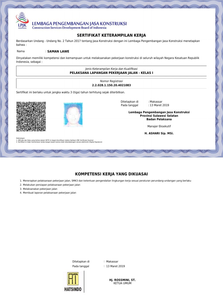 Saman Lawe Pel. Jalan | PDF