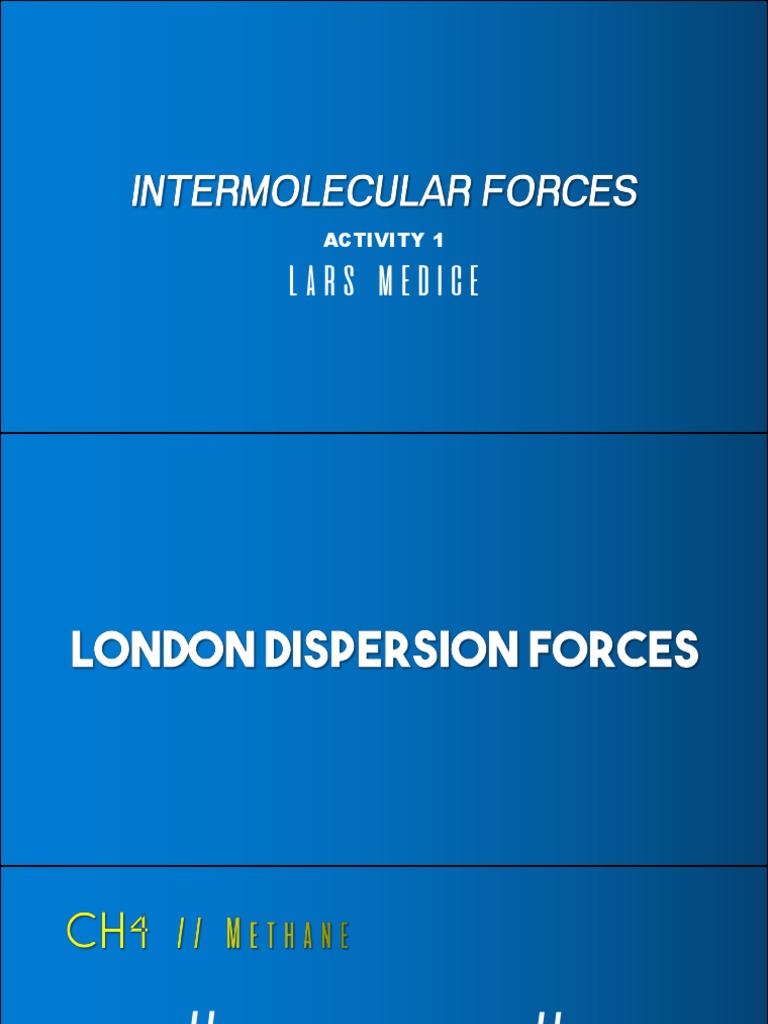 Lars Medice: Activity 1 | PDF | Molecular Physics | Nanotechnology