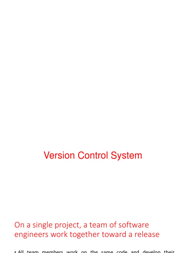 Chapter 4 Version Control Systems Using Git Pdf Version Control Computer Architecture
