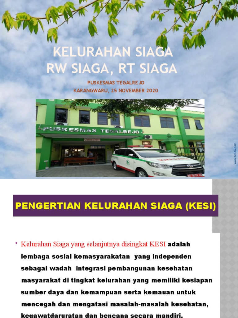 RW Siaga | PDF