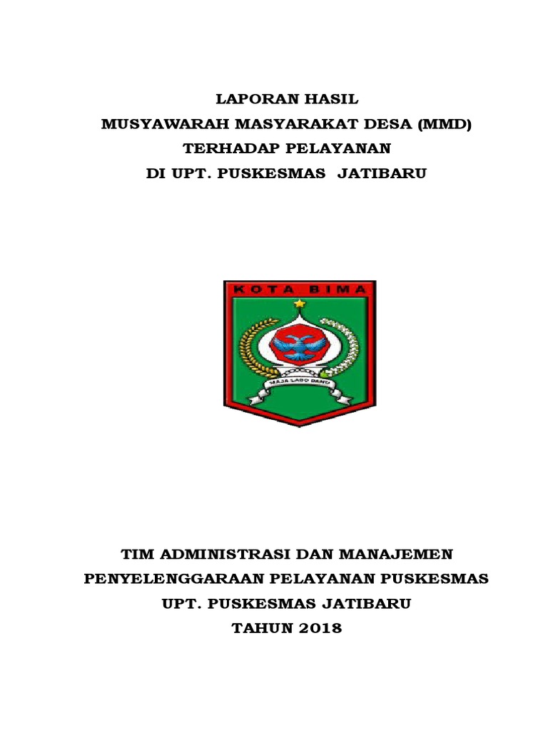 LAPORAN HASIL MMD - Acc | PDF