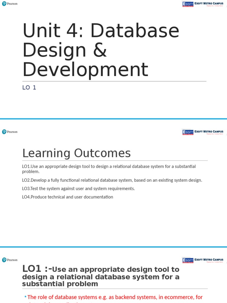 Unit 4 New Pdf Relational Database Databases