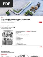 ABB Oil Distribution Transformer Catalogue | PDF | Transformer | Electric Power Distribution