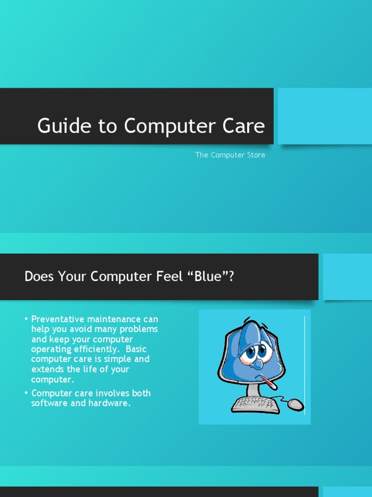 Project 1 - ComputerCare | PDF