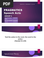 Lesson 13 Types of Speech Acts | PDF | Linguistics | Cognition