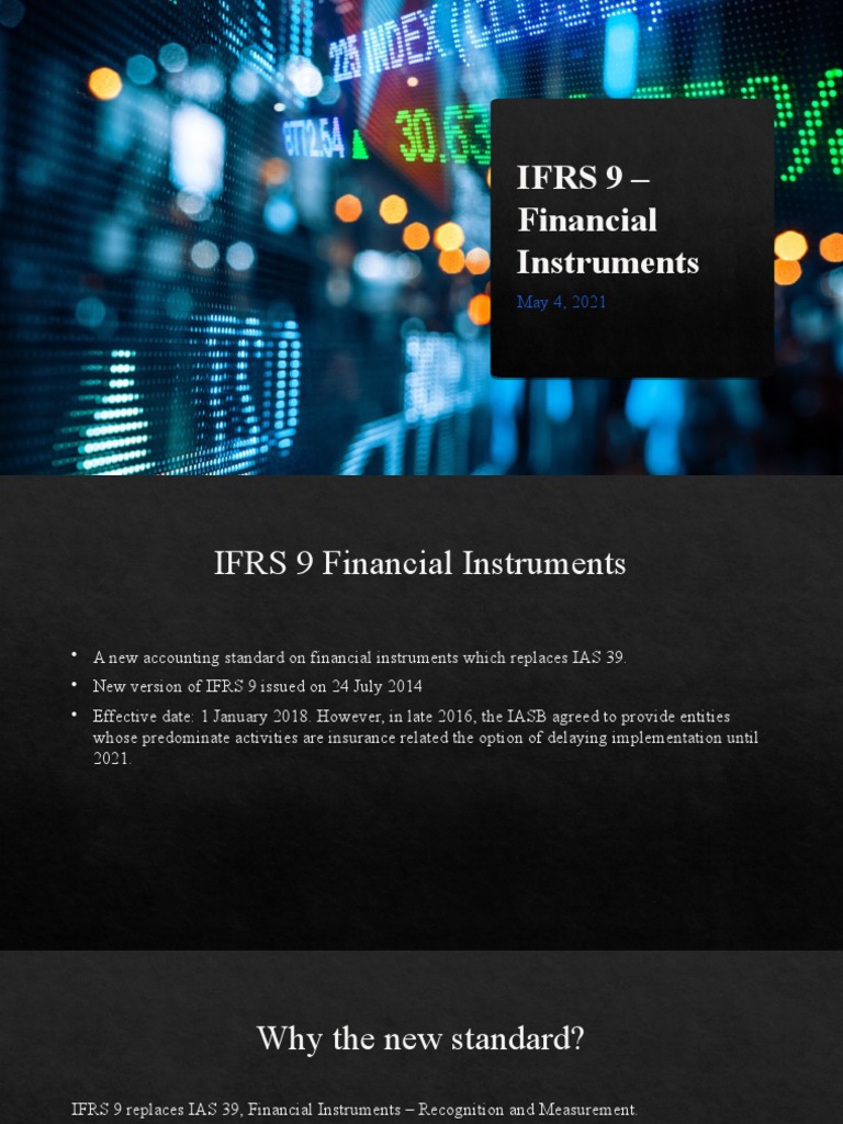 1 IFRS 9 - Financial Instruments | PDF | Financial Accounting ...
