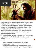 Análisis Del Cuento El Hijo de Horacio Quiroga. 2016 | PDF | Cuentos