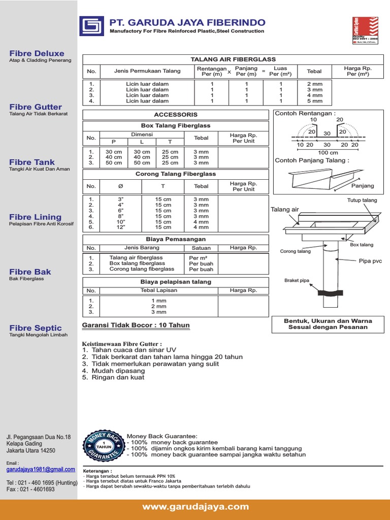 Brosur Talang Fiber | PDF