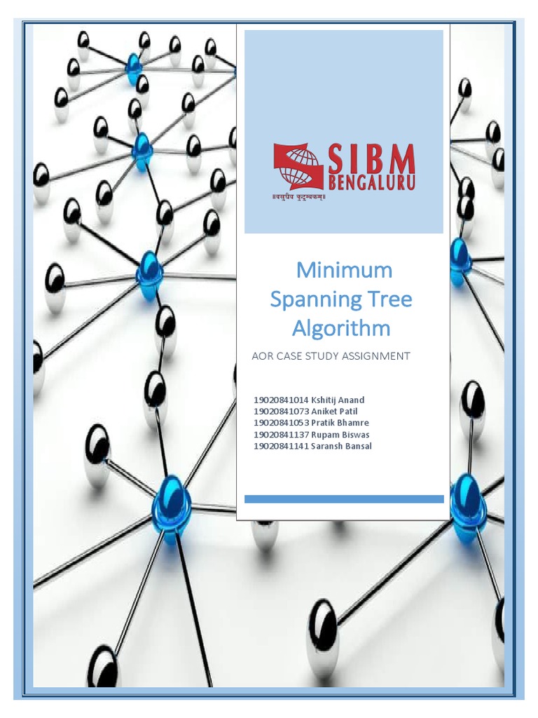 Minimal Spanning Tree | PDF | Graph Theory | Theoretical Computer Science