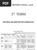 Lesson Plan GR 8 Creative Arts Visual Art T1 W7,8 | PDF | Rubric ...