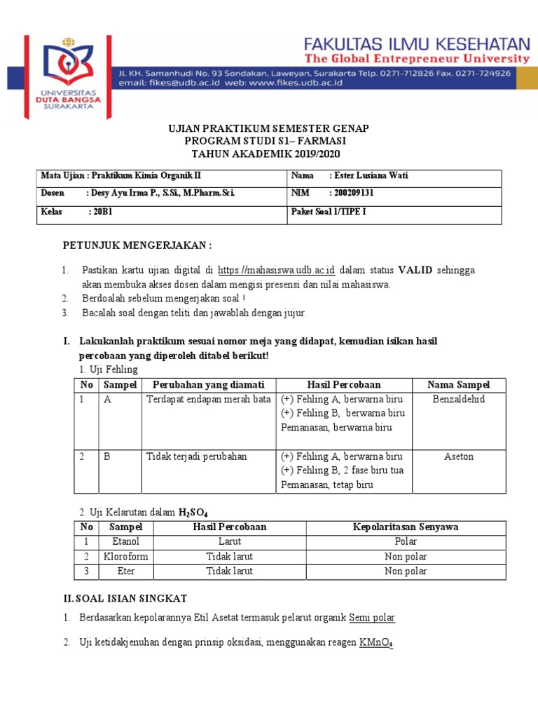 Ester Lusiana Wati - 200209131 - KO2 | PDF
