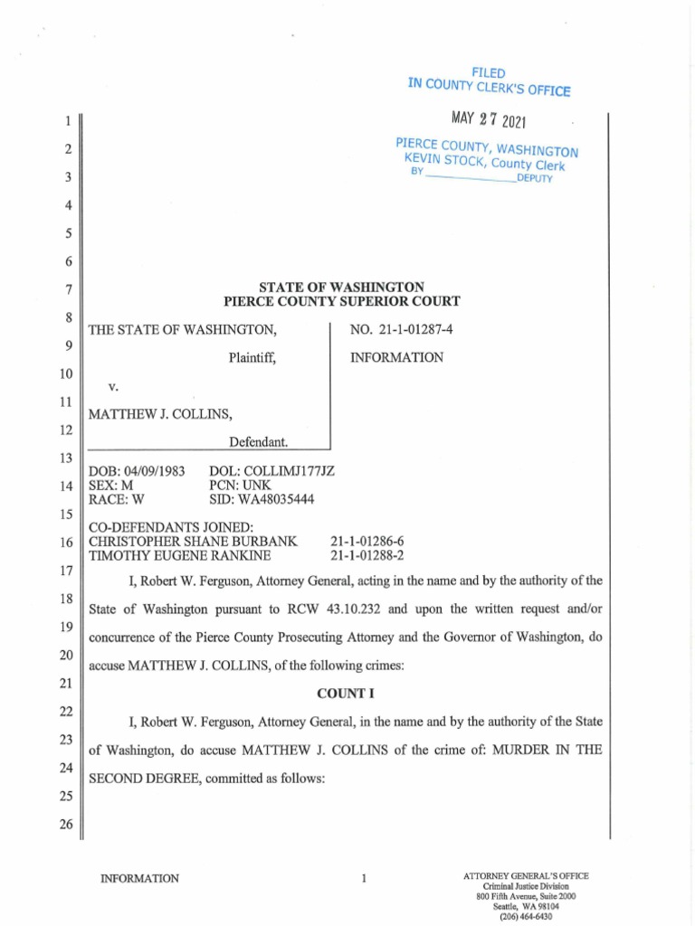 Probable Cause Statement | PDF | Manslaughter | Murder
