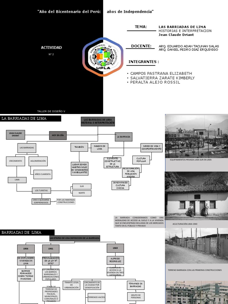 Las Barriadas de Lima | PDF | Lima | Perú