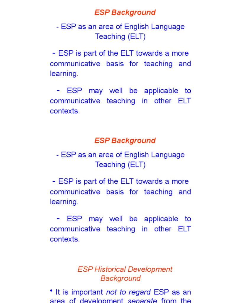 ESP Presentation | PDF | Behaviorism | Learning