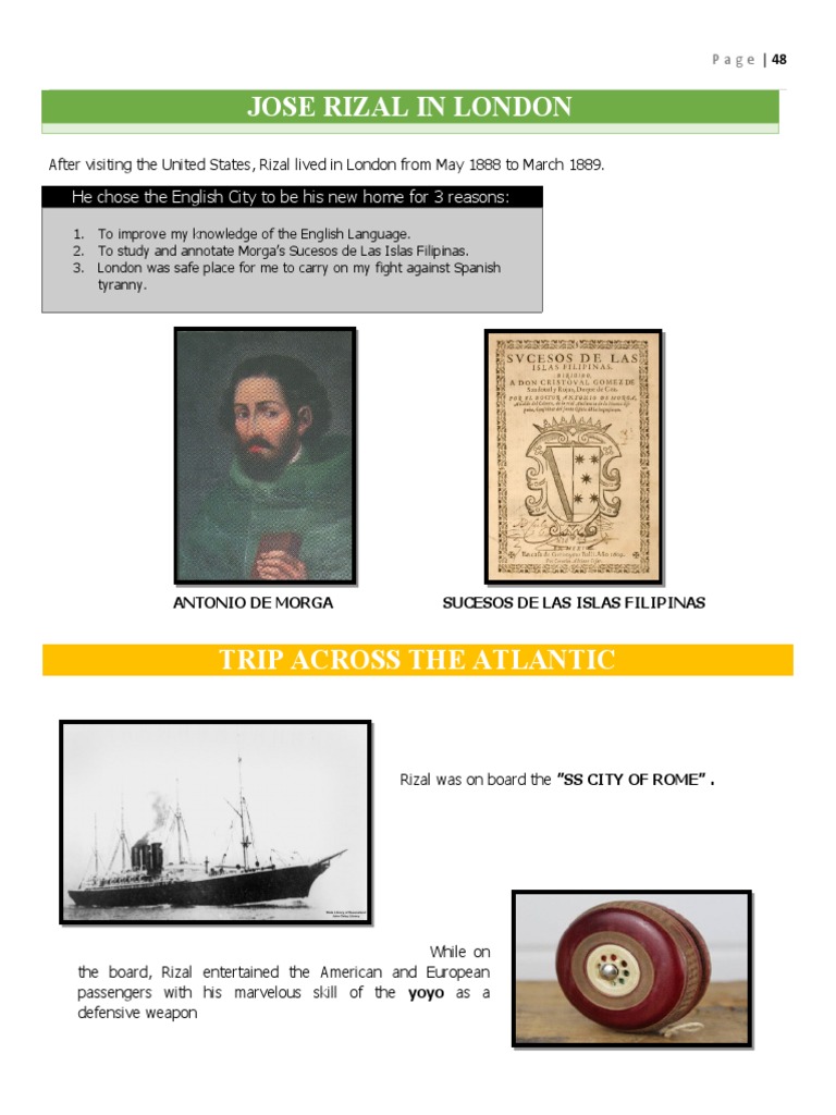 Jose Rizal in London: He Chose The English City To Be His New Home For ...