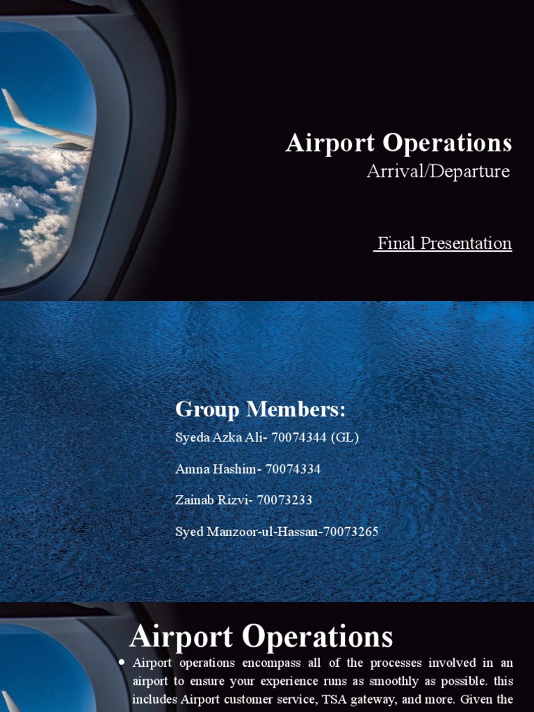 Airport Operations | PDF | Airport | Air Traffic Control