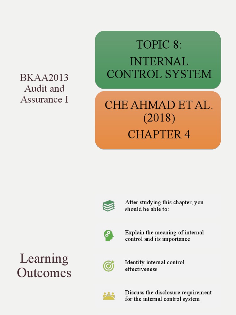 BKAA2013 - Topic 8 (Chapter 4) - IFA | Download Free PDF | Internal ...