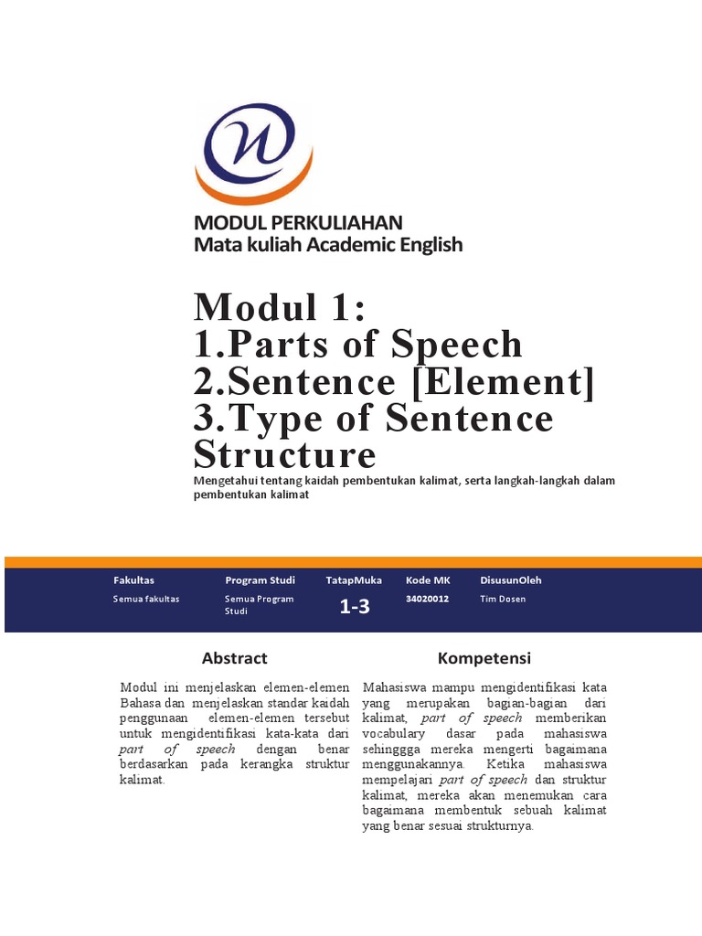 Understanding the Building Blocks of Language: An Introduction to Parts ...