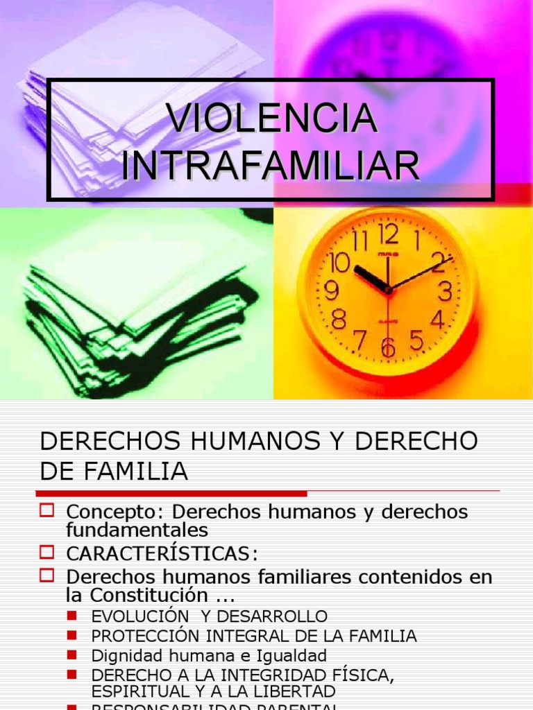 Derechos Familiares y Protección Estatal | PDF | Familia | Dignidad