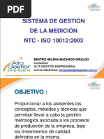 Norma ISO 10012 2003 Español | PDF | Calibración | Metrología