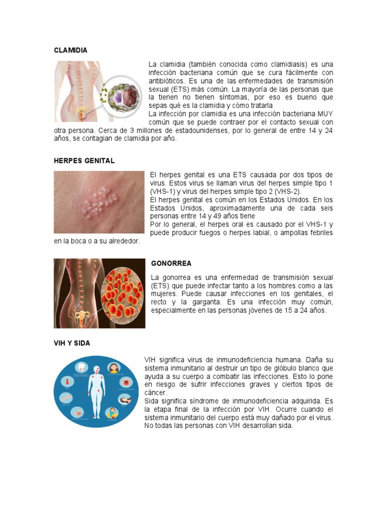 CLAMIDIA | PDF | Infección transmitida sexualmente | Herpes Simple