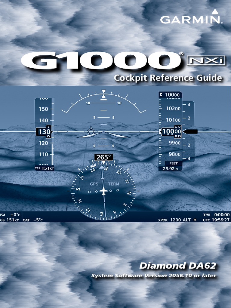 Garmin G1000 NXi Cockpit Reference Guide For The Ada62 | PDF | Aviation ...