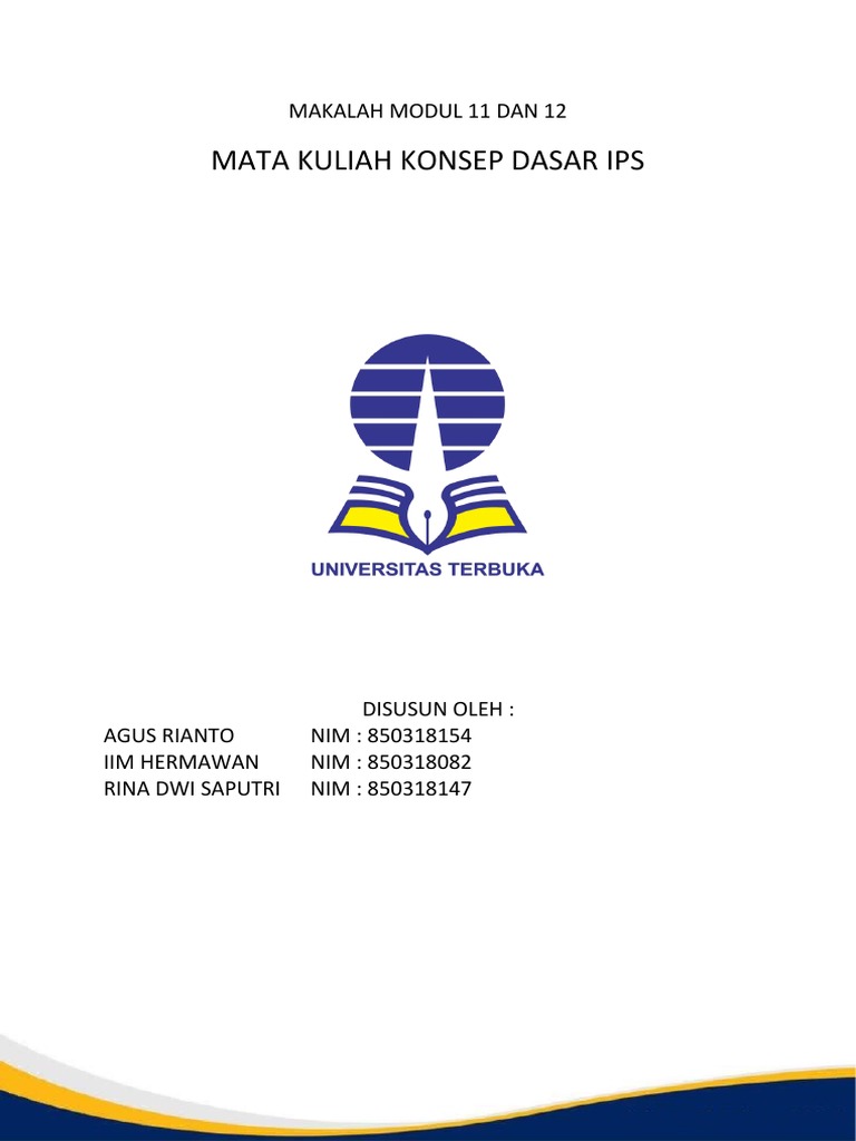 Makalah Konsep Dasar IPS Kelompok 8 | PDF | Karier & Perkembangan | Pengembangan Diri