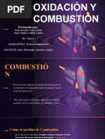 La Combustión y La Oxidación en Los Materiales | PDF | Redox | Combustión
