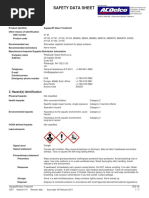 CRC Smoke Test SDS | PDF | Dangerous Goods | Firefighting