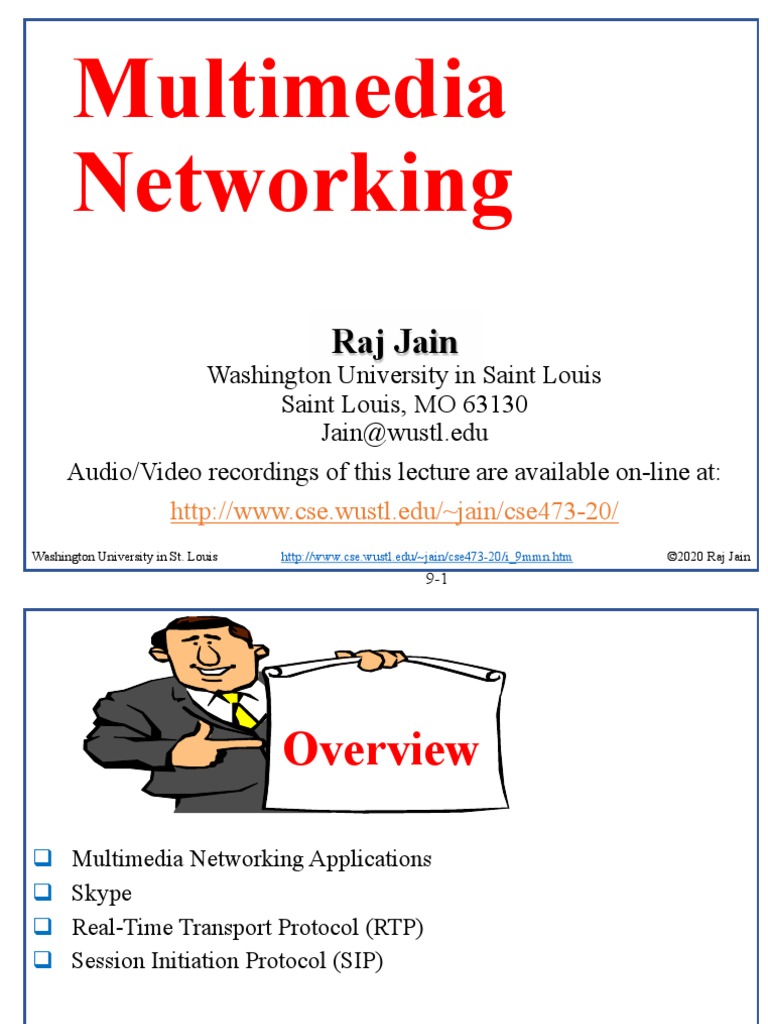 Introduction To Multimedia Networking | Download Free PDF | Session ...