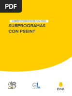 Ejercicios Propuestos y Resueltos en PSeInt | PDF | Matriz (Matemáticas) | Algoritmos