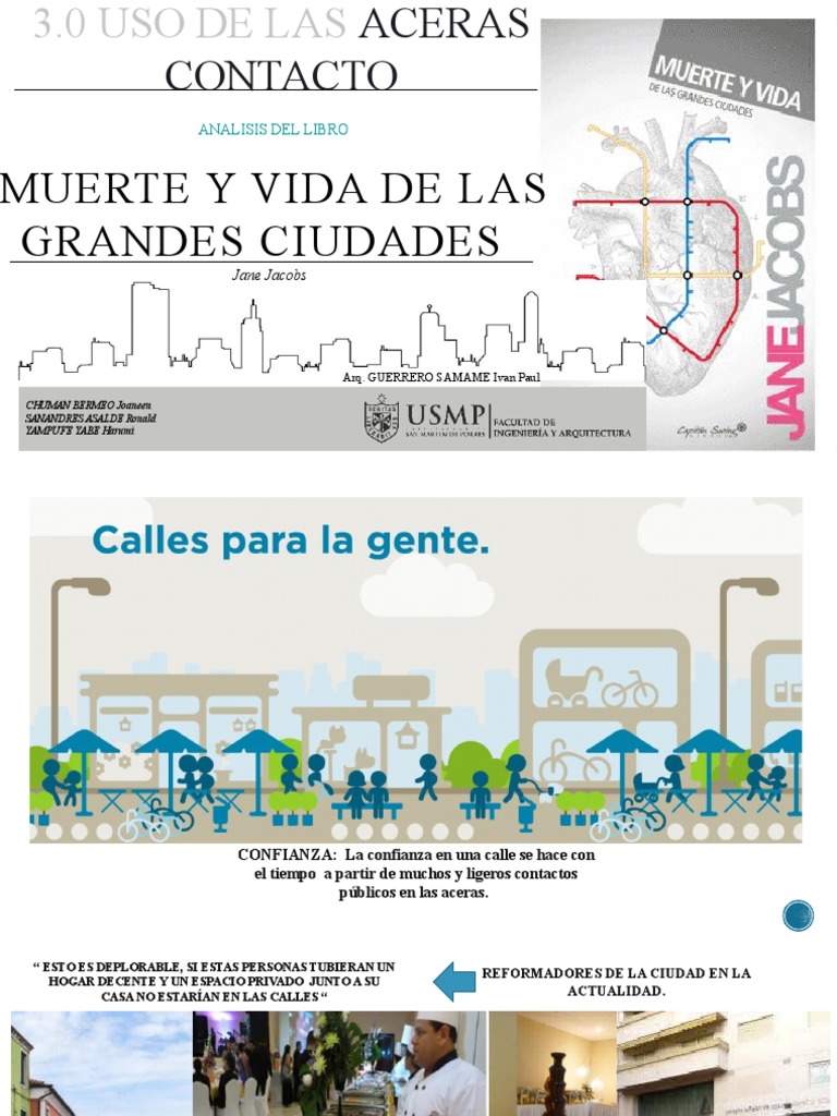 Jane Jacobs Muerte y Vida de Las Grandes Ciudades 1 | PDF