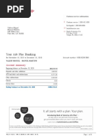 TD Bank Statement | PDF | Visa Inc. | Overdraft