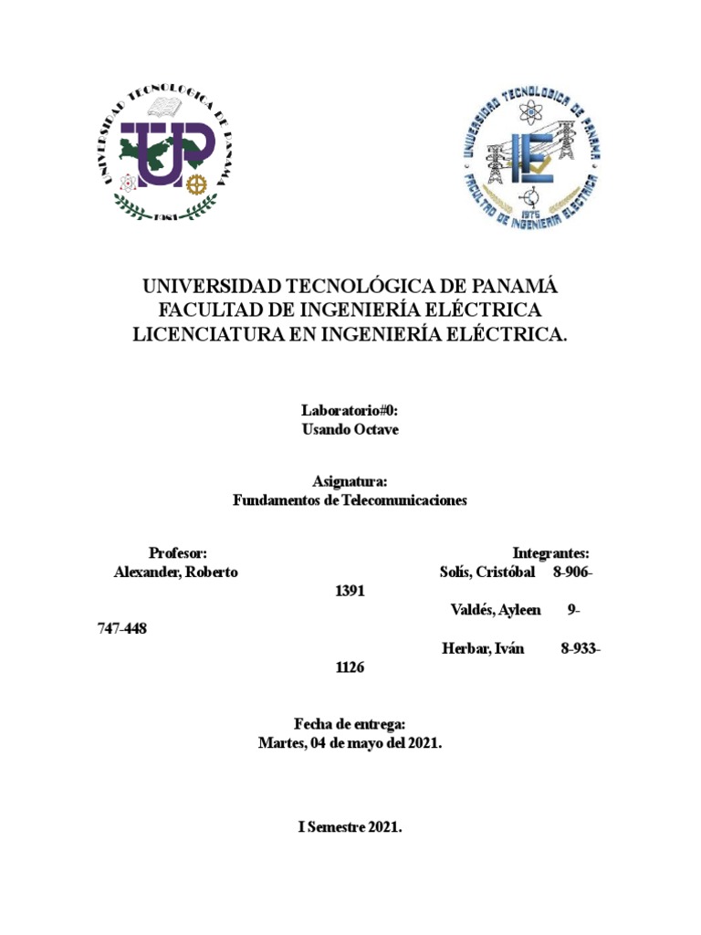 Lab00 Comunicaciones | PDF | Ascii | Matriz (Matemáticas)