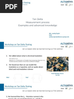 Tan Delta Test Acceptable Values Explained | PDF | Transformer | Capacitor