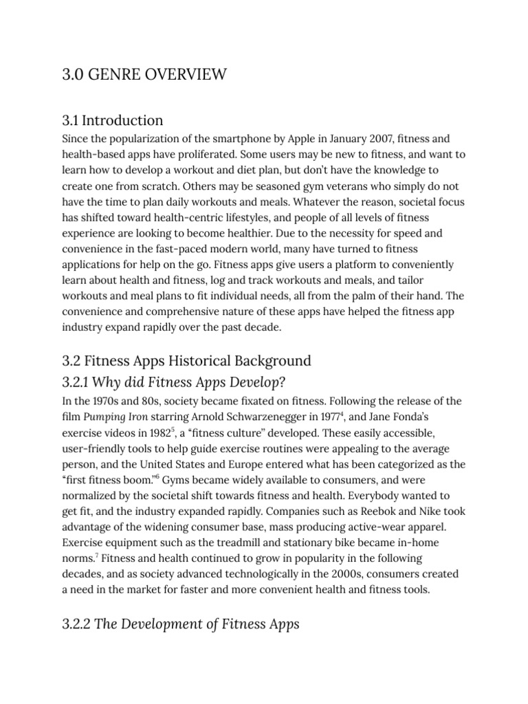 Iphone App Proposal Research Paper | PDF | Mobile App | Physical Fitness