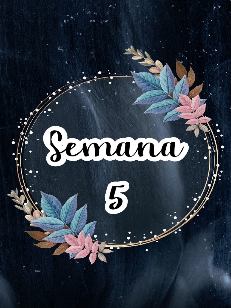Carátula - Semana 5 | PDF