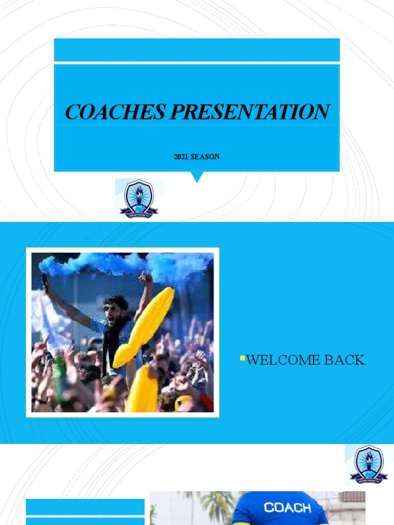 Coaches Presentation: 2021 SEASON | PDF | Mentorship | Behavioural Sciences