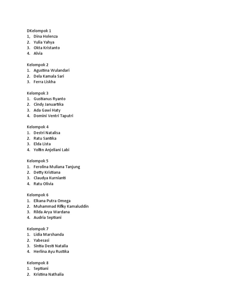 Kelompok Imk Kelas B | PDF