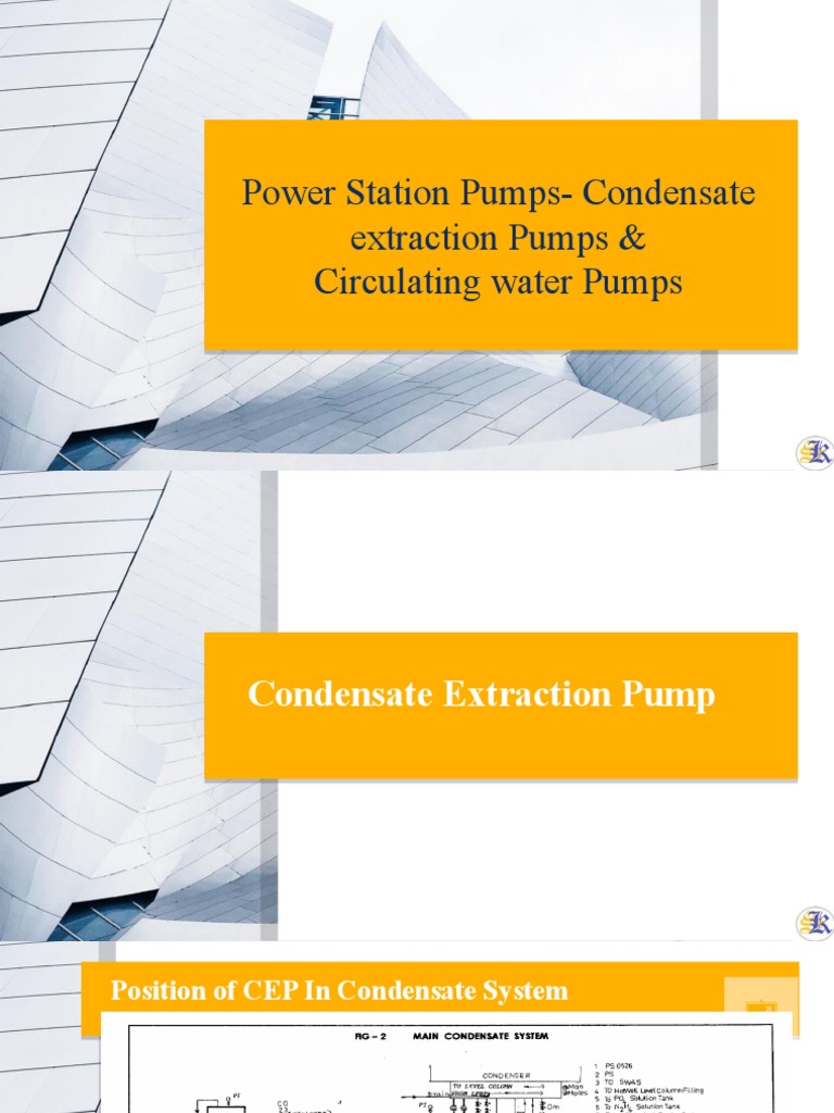 Power Station Pumps-Condensate Extraction Pumps & Circulating Water ...