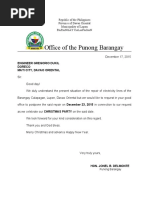 Invitation Letter BCPC-BADAC - LLCCES | PDF