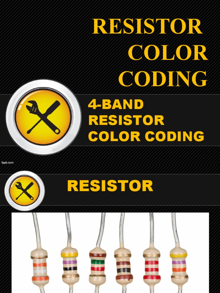 Resistor Color Coding | PDF